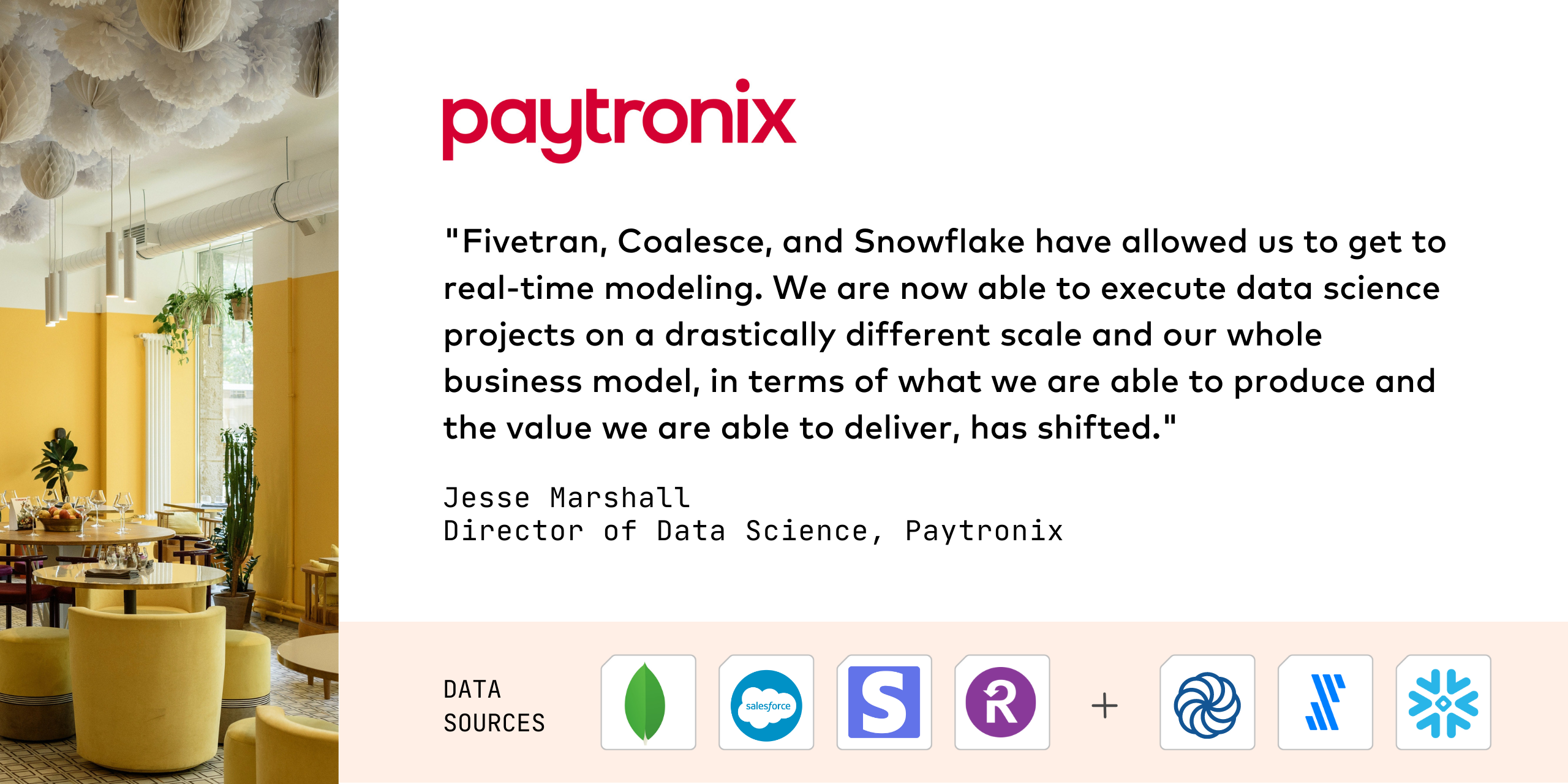 Paytronix boosts customer loyalty with real-time data science powered by Fivetran and Coalesce